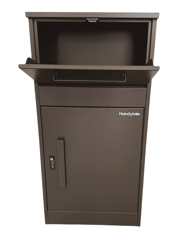 Black Swan Freestanding Large Parcel and Mail Letterbox | HandyBox