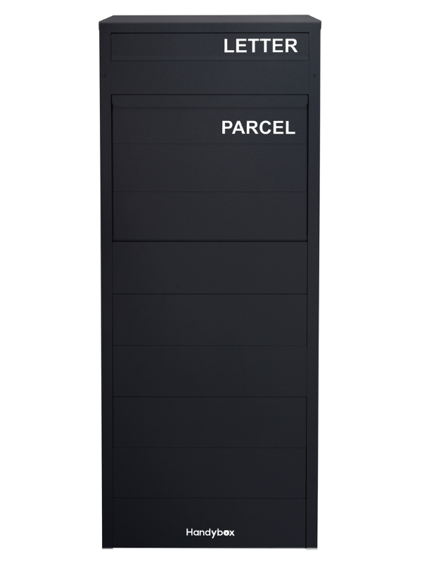 Crocodile Parcel Box in Black Colour